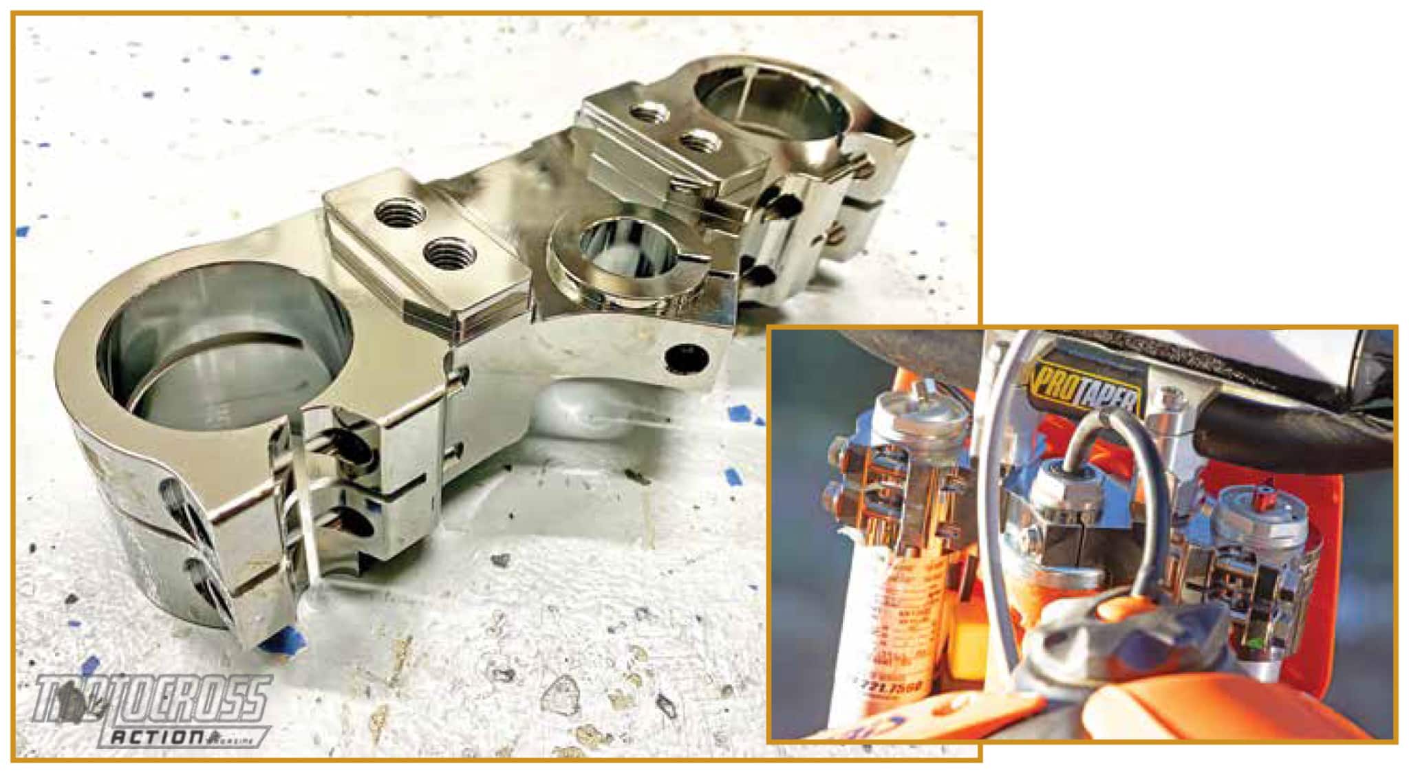 MXA Put Our KTM 65 Triple Clamp to the Test – Here's What They Found ...