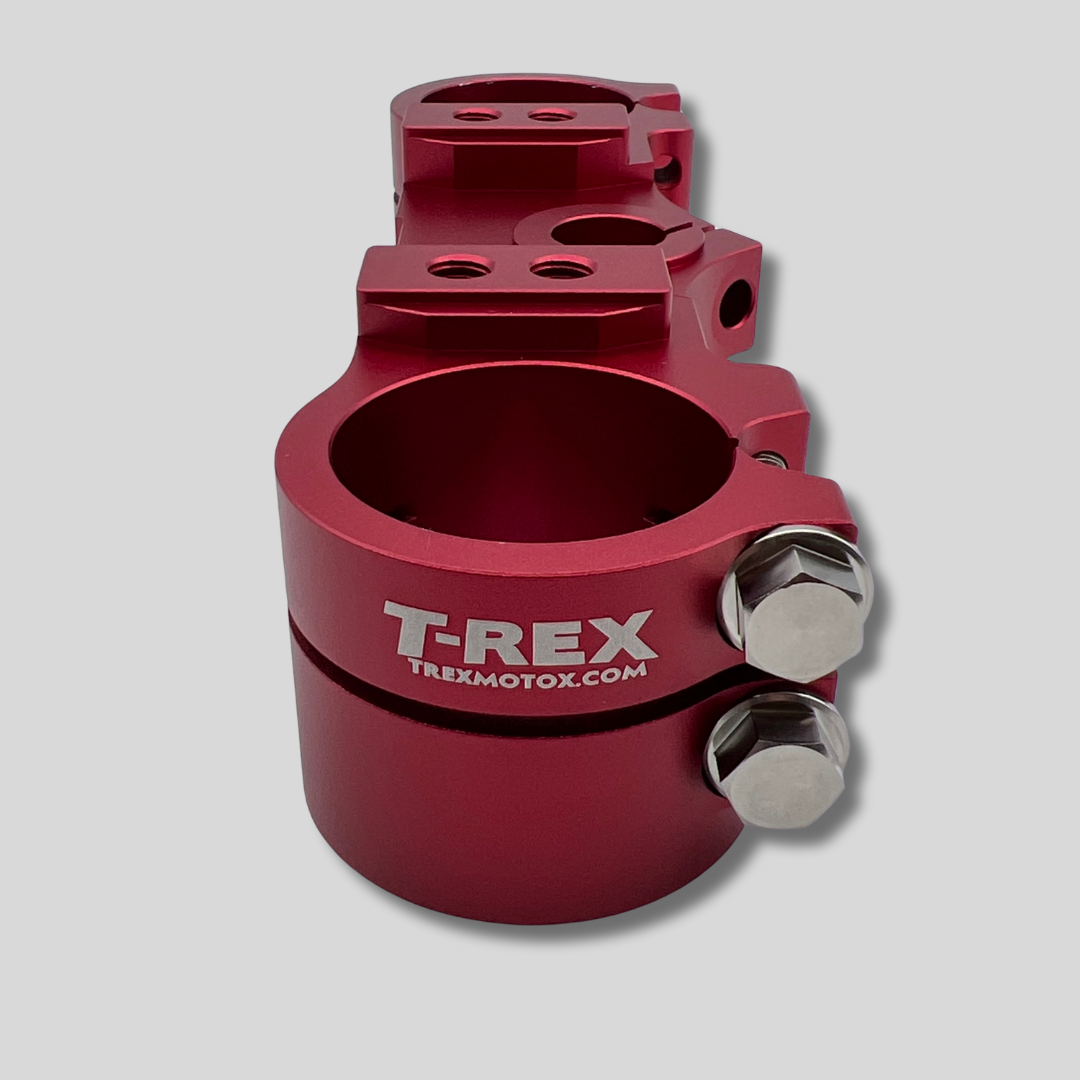 Cobra 50cc T-Rex Triple Clamp w/adjustable T-Rex Bar Mounts – T-Rex Moto-x